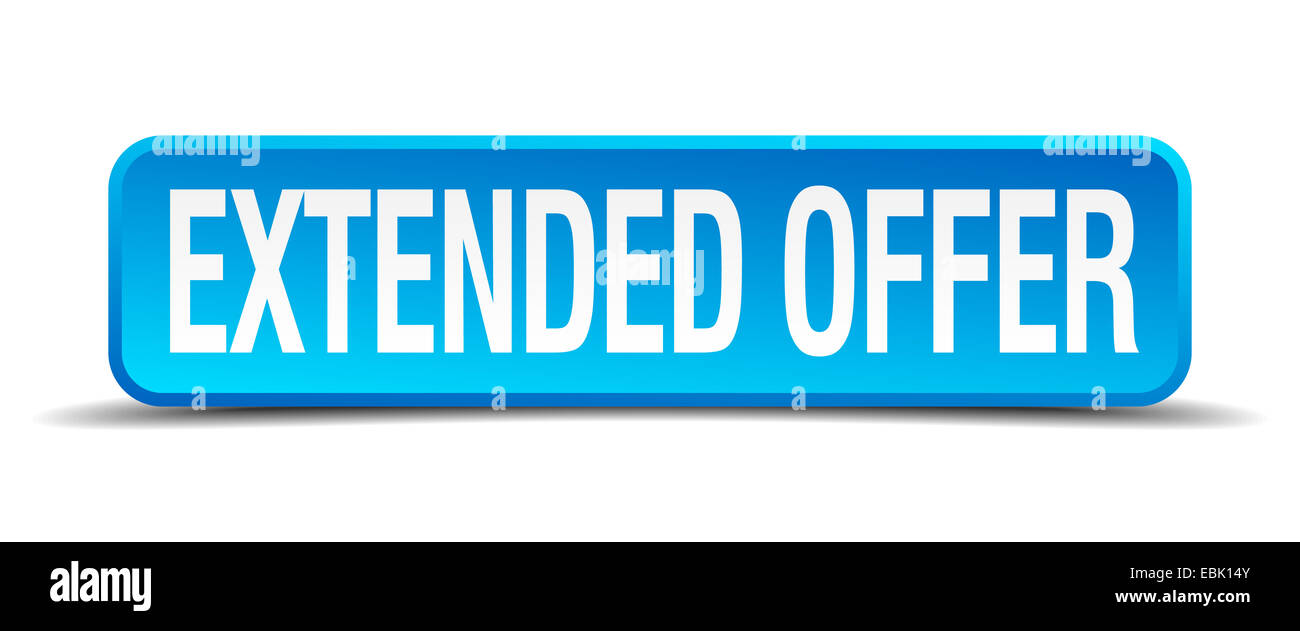 Extended offer word hi-res stock photography and images - Alamy