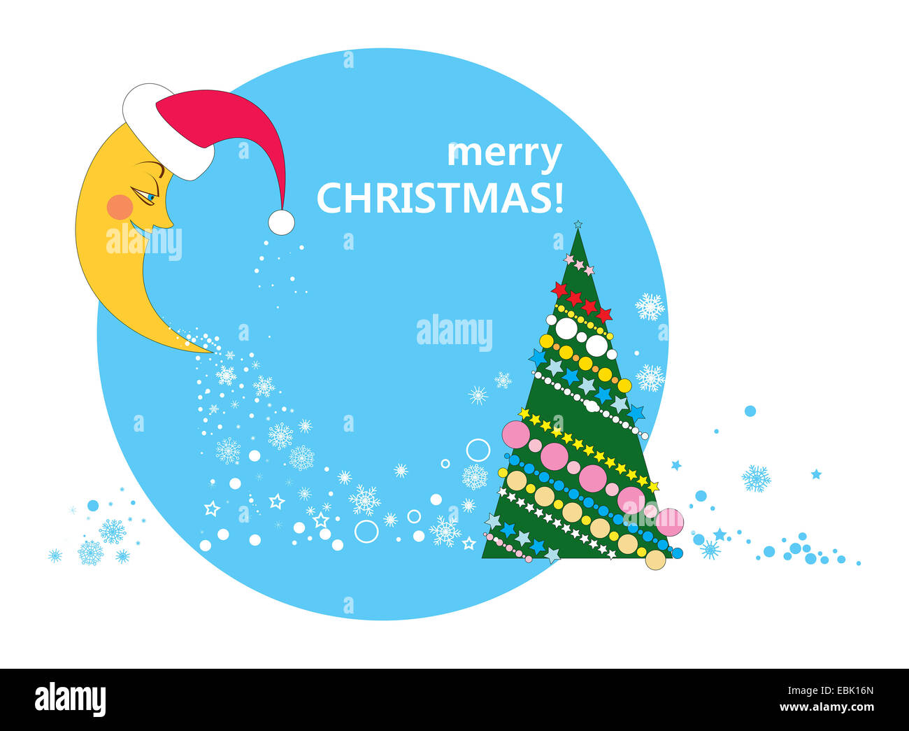 Peaceful christmas design Cut Out Stock Images & Pictures - Alamy