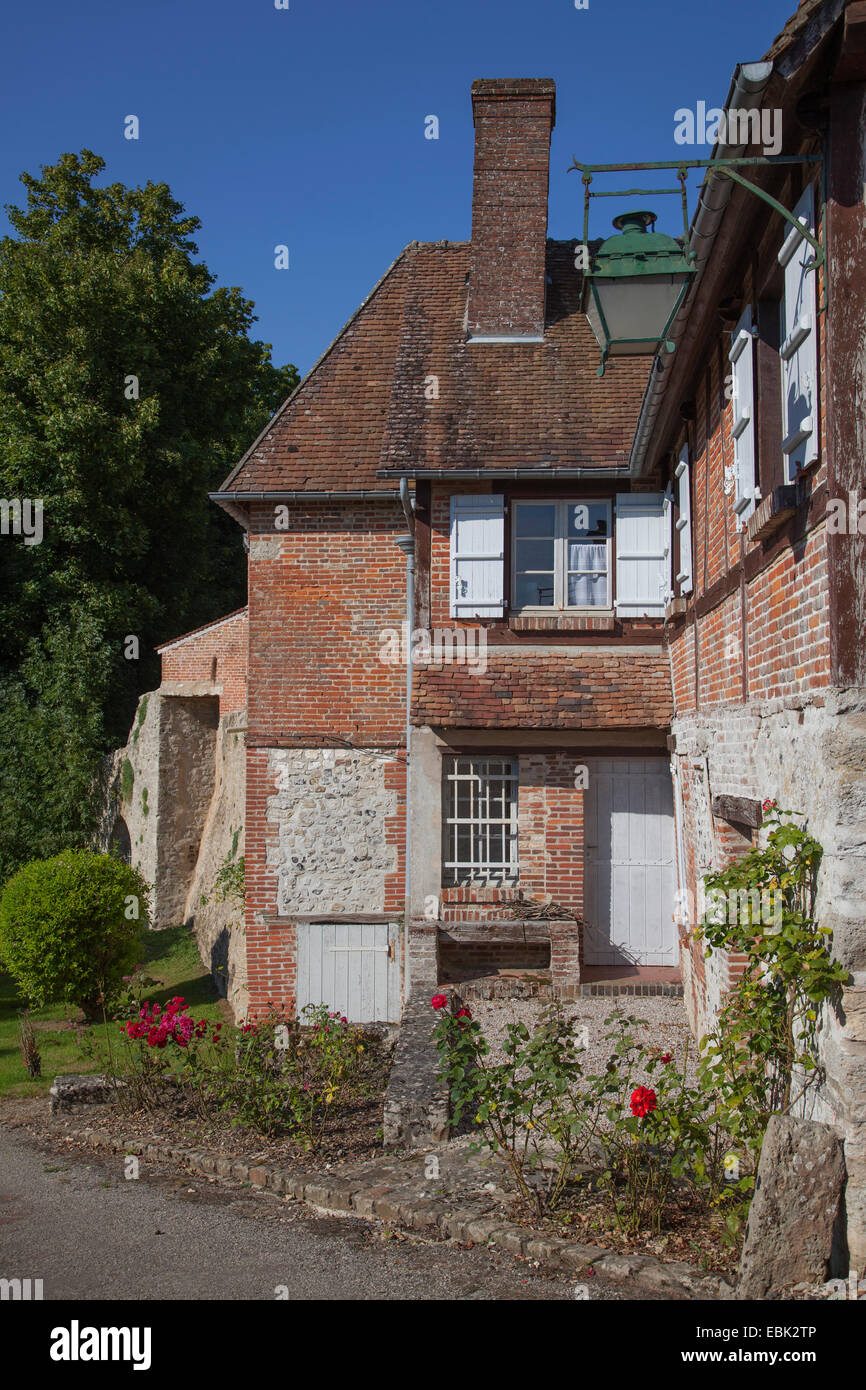 The Plus Beau Village of Gerberoy Stock Photo - Alamy