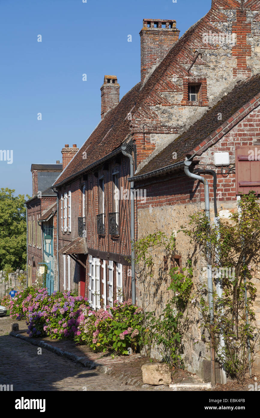 Village gerberoy picardy france hi-res stock photography and images - Alamy