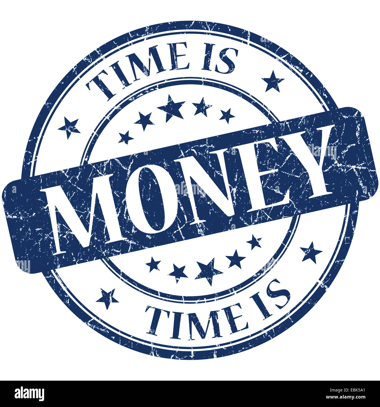 Time money round stamp hi-res stock photography and images - Alamy