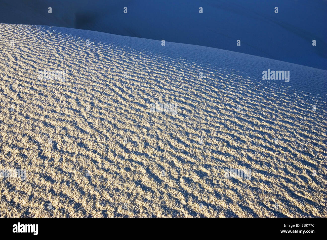 Sandstructures in dunes, USA, New Mexico, White Sands National Monument ...