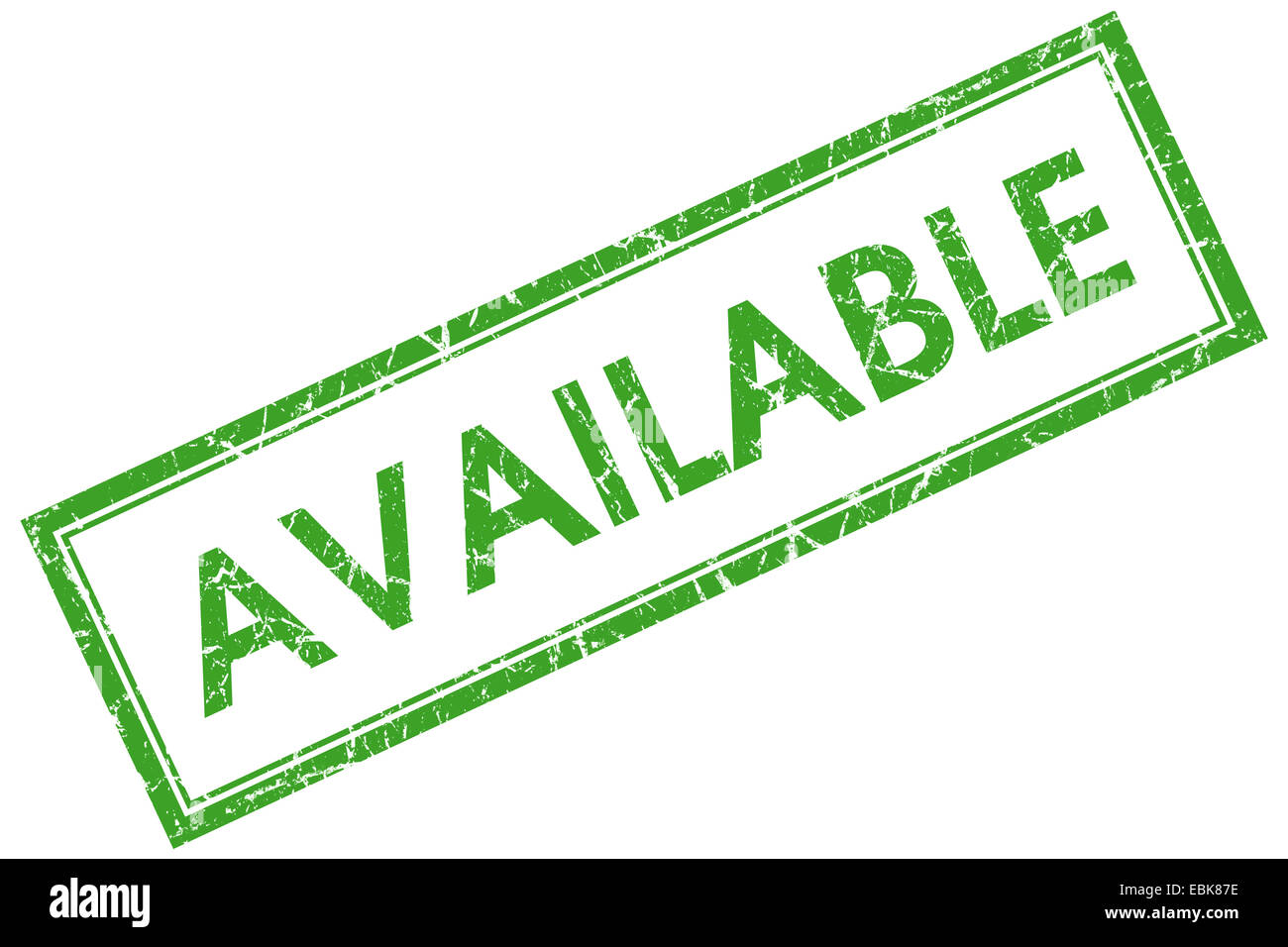 available green square stamp Stock Photo - Alamy