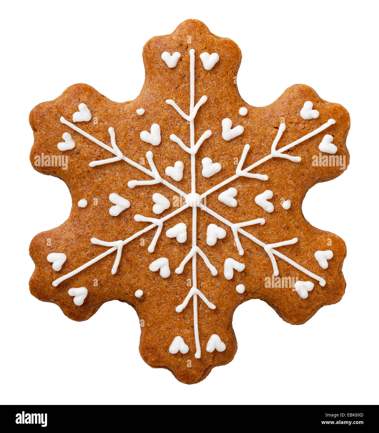 Gingerbread star cookie isolated hi-res stock photography and images ...