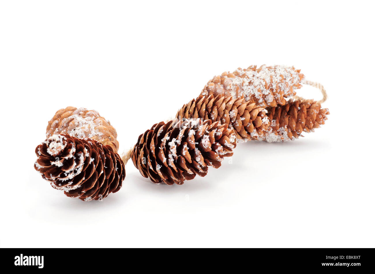 Christmas background snowflakes in Cut Out Stock Images & Pictures - Alamy