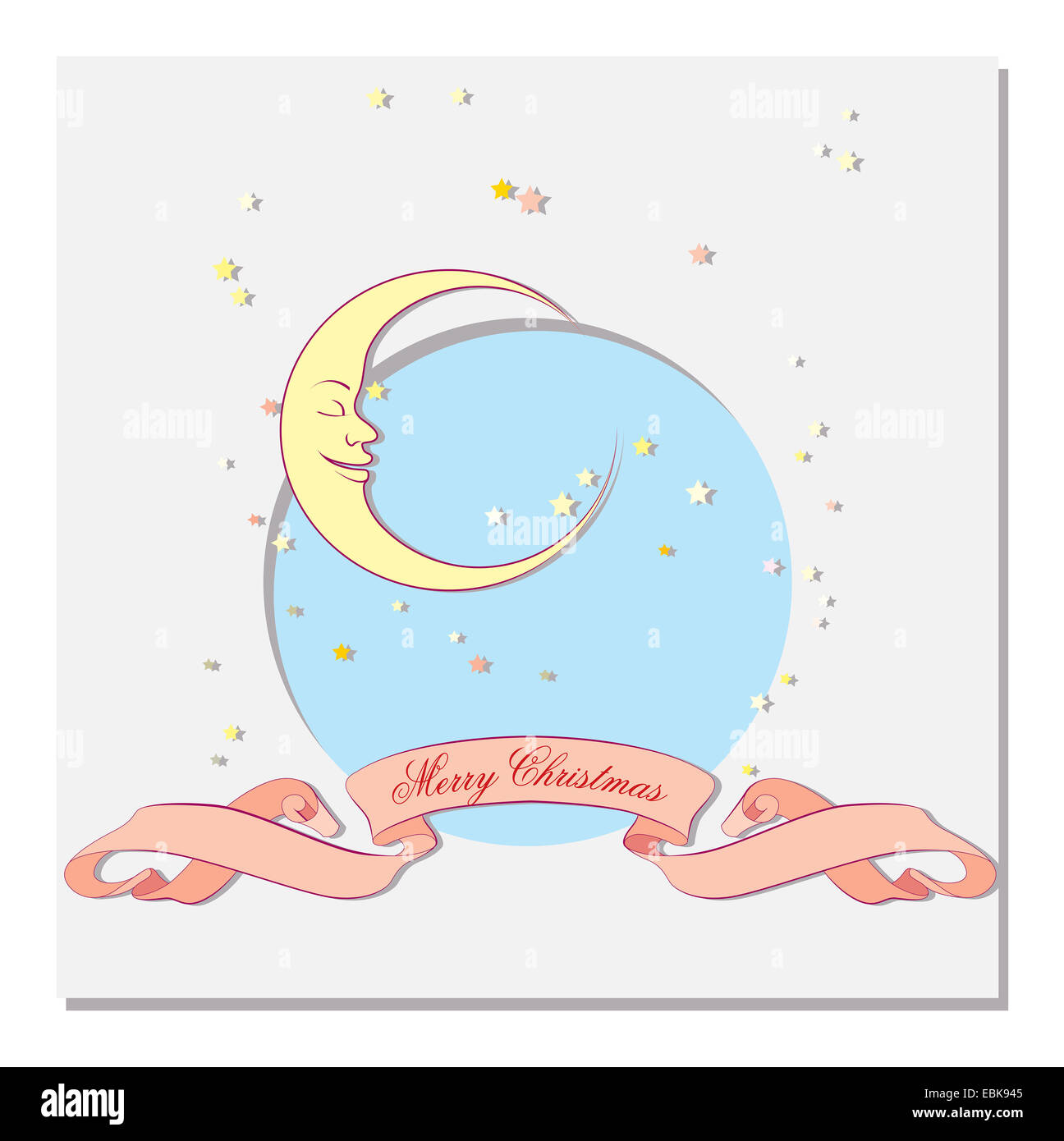 Cute star moon icon Cut Out Stock Images & Pictures - Alamy