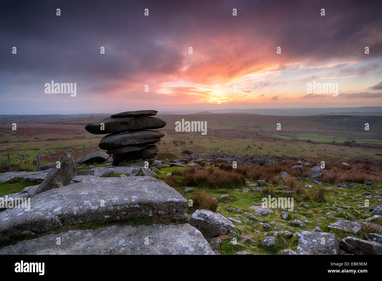 Bodmin moor cornwall, stormy hi-res stock photography and images - Alamy