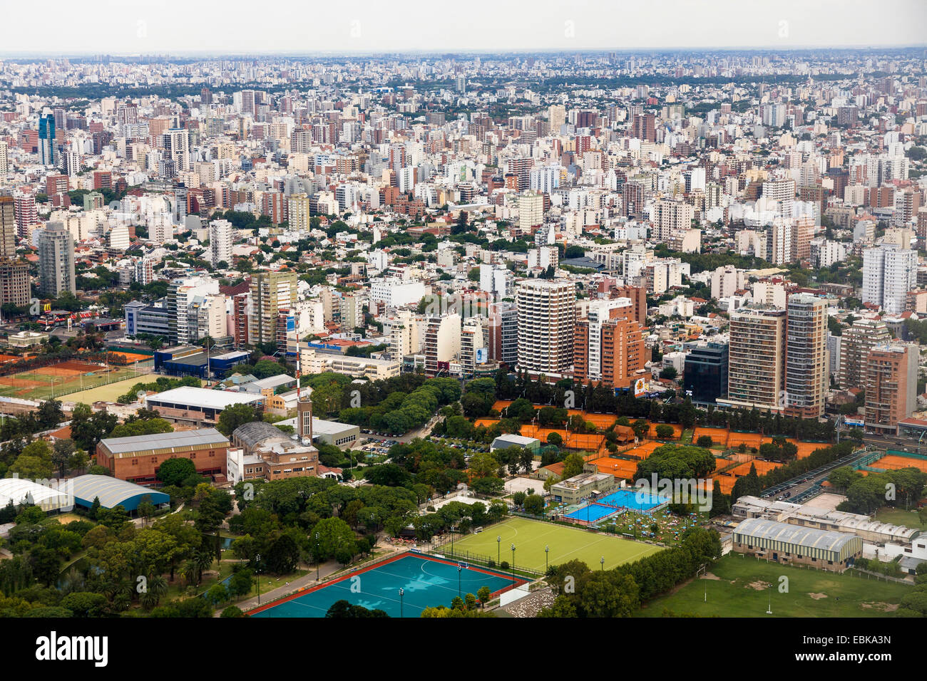 view to town, Brazil, Nunez, Buenos Aires Stock Photo - Alamy