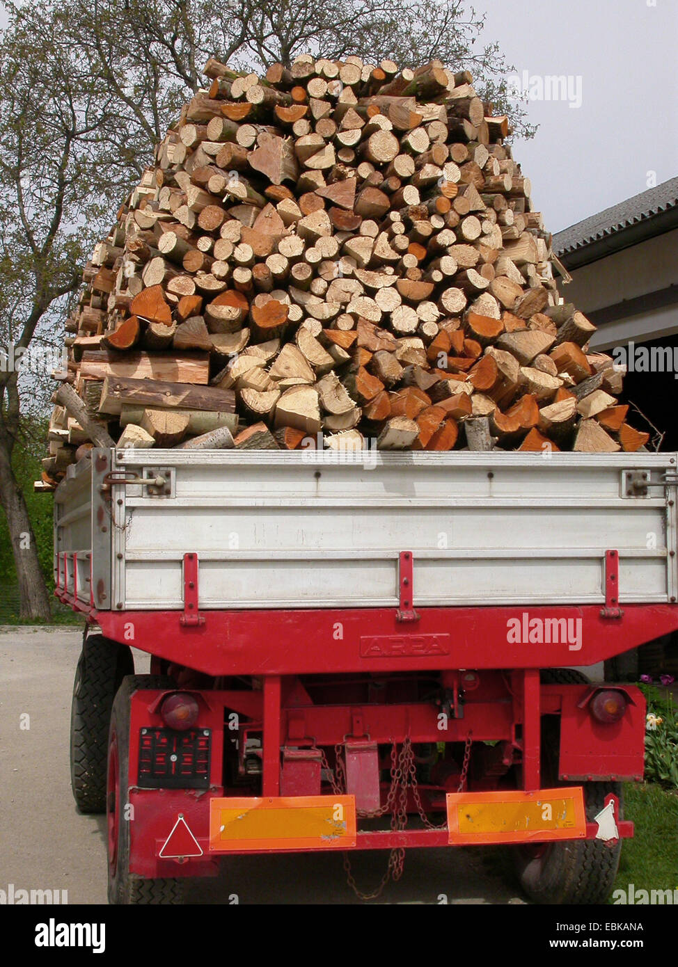Stacked trailers hi-res stock photography and images - Alamy