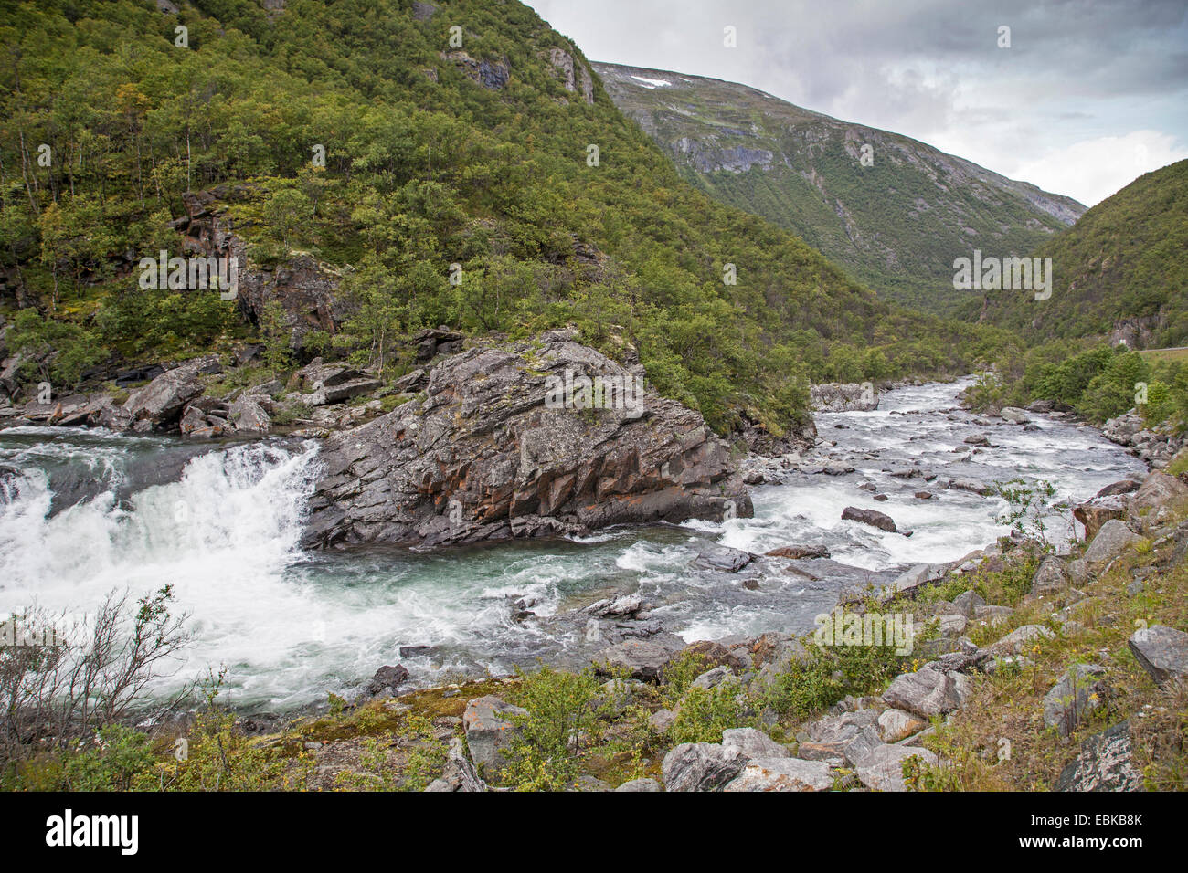 Scenic norwegian river landscape hi-res stock photography and images ...