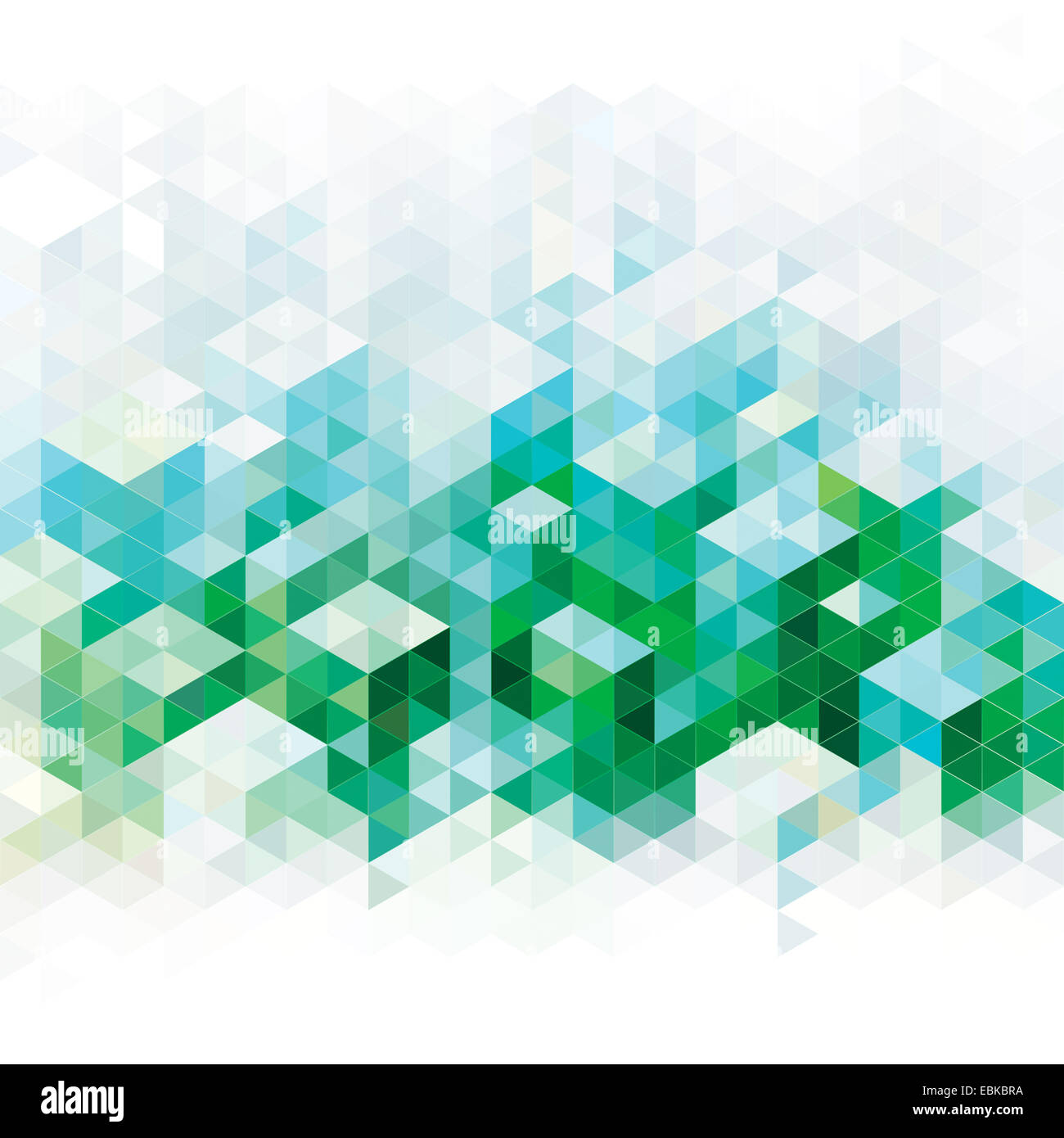 Abstract geometric green urban background Stock Photo - Alamy