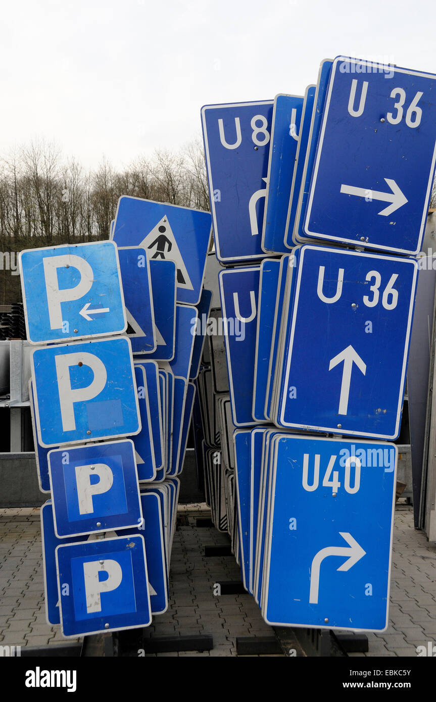 Different traffic signs germany hi-res stock photography and images - Alamy