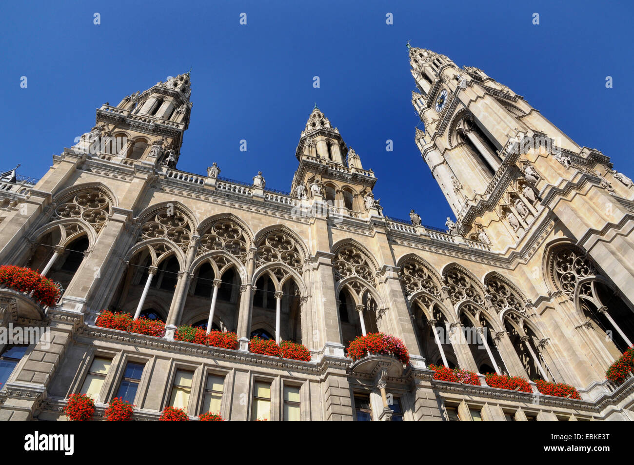 Vienna Town Hall, Austria, Vienna Stock Photo - Alamy