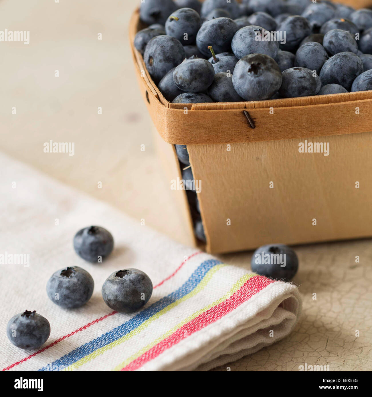 Punnet blueberries hi-res stock photography and images - Alamy