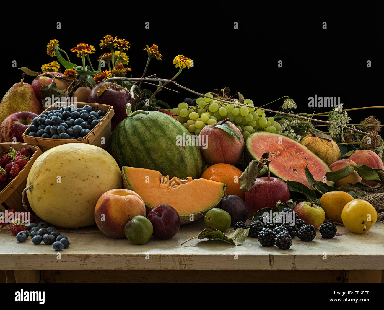 Studio shot of fruit still life Stock Photo - Alamy