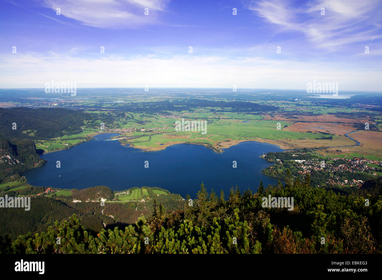 View of kochelsee lake hi-res stock photography and images - Alamy