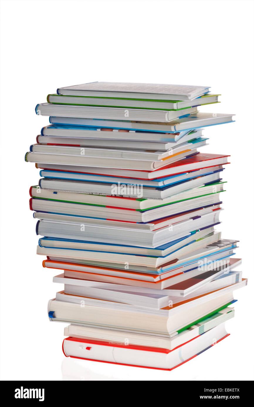 Stack of books Stock Photo - Alamy