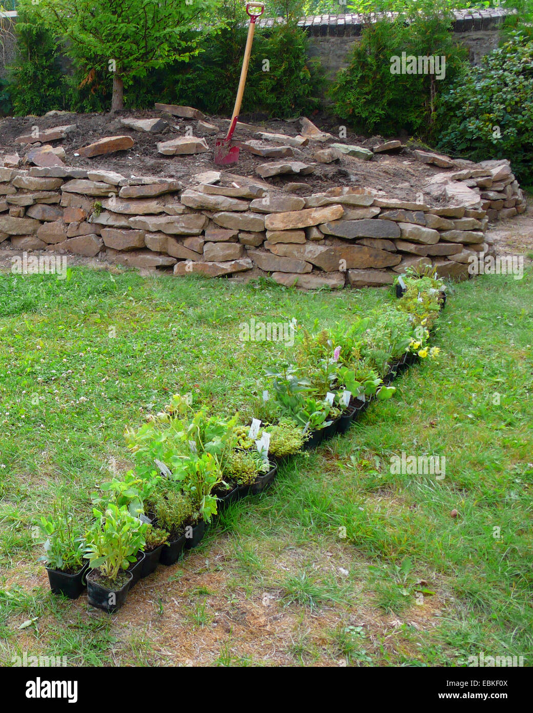 Plastic in gardening hi-res stock photography and images - Alamy