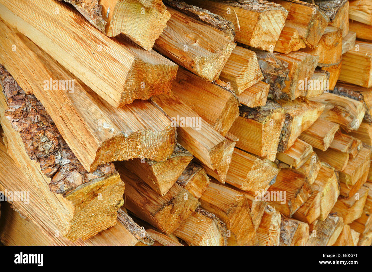 Stacked firewood hi-res stock photography and images - Alamy
