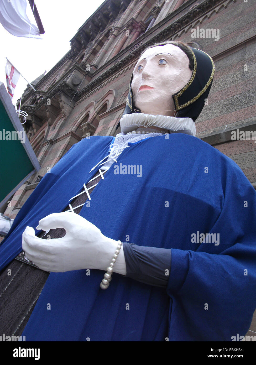 Mid-summer solstice parade of giants in Chester City Stock Photo - Alamy