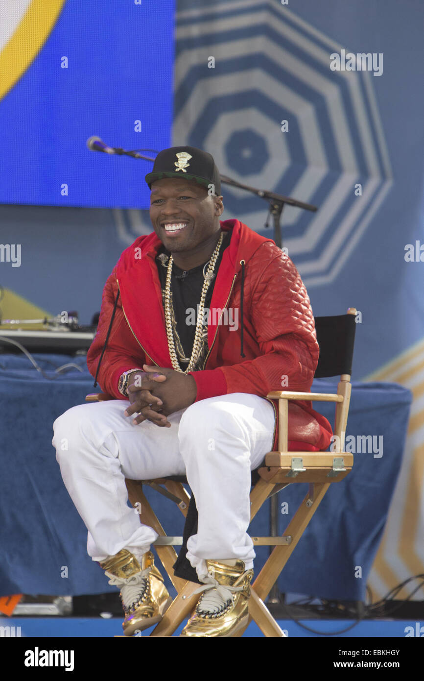 50 Cent performs live on Good Morning America to promote 'Animal ...