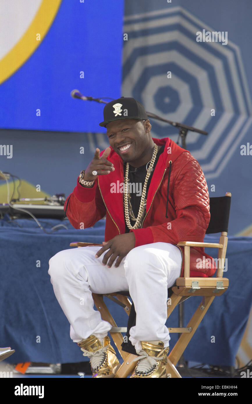 50 Cent performs live on Good Morning America to promote 'Animal ...