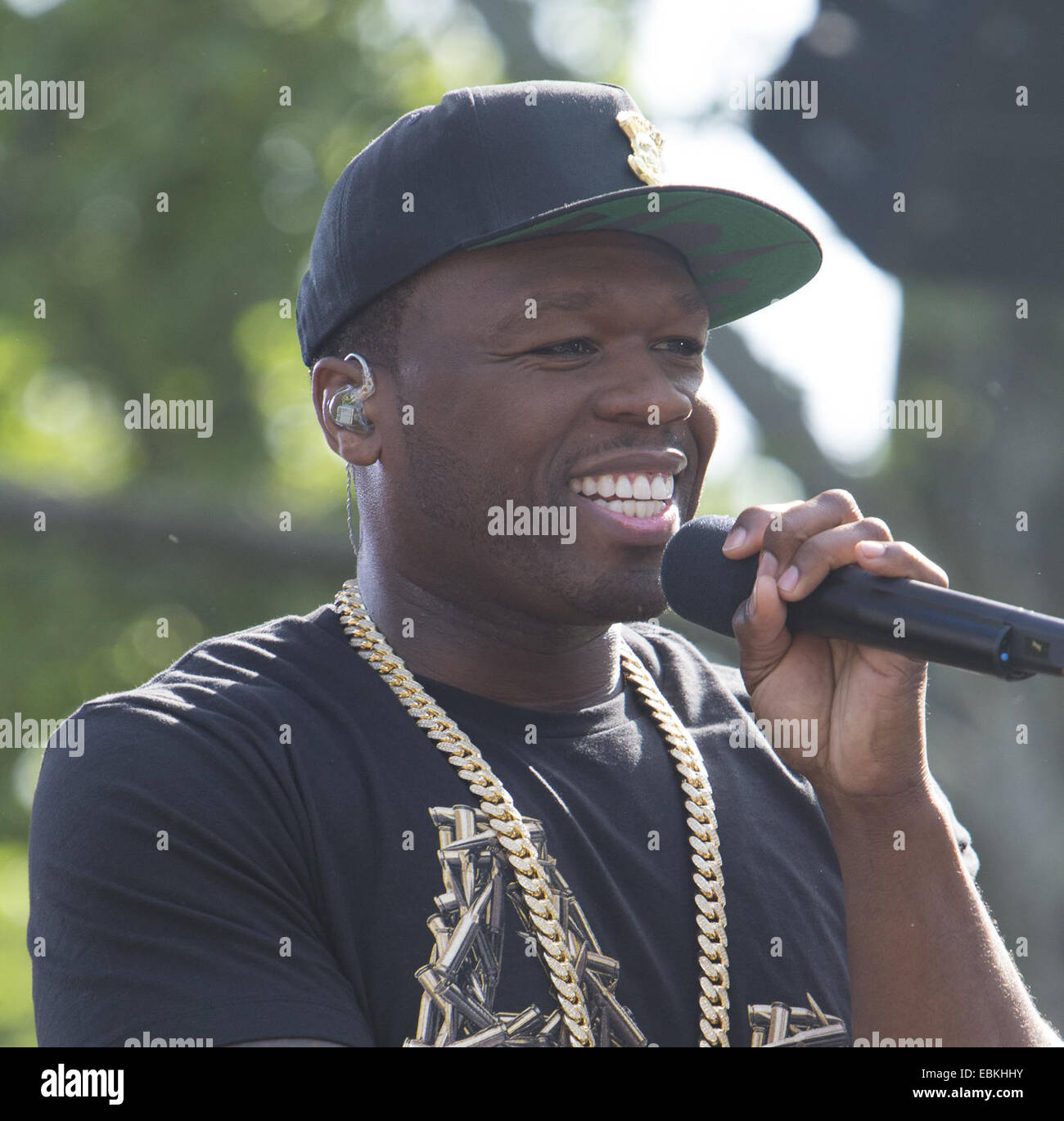 50 Cent performs live on Good Morning America to promote 'Animal ...
