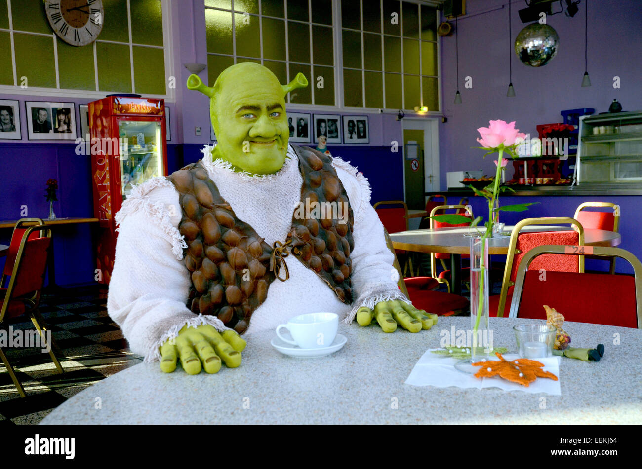 EXCLUSIVE - Musical-actor Frank Winkels posing after being masked as ...