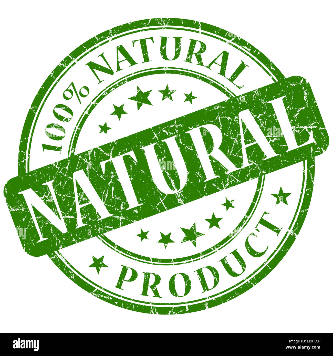 Natural Stamp Green Stock Photo - Alamy