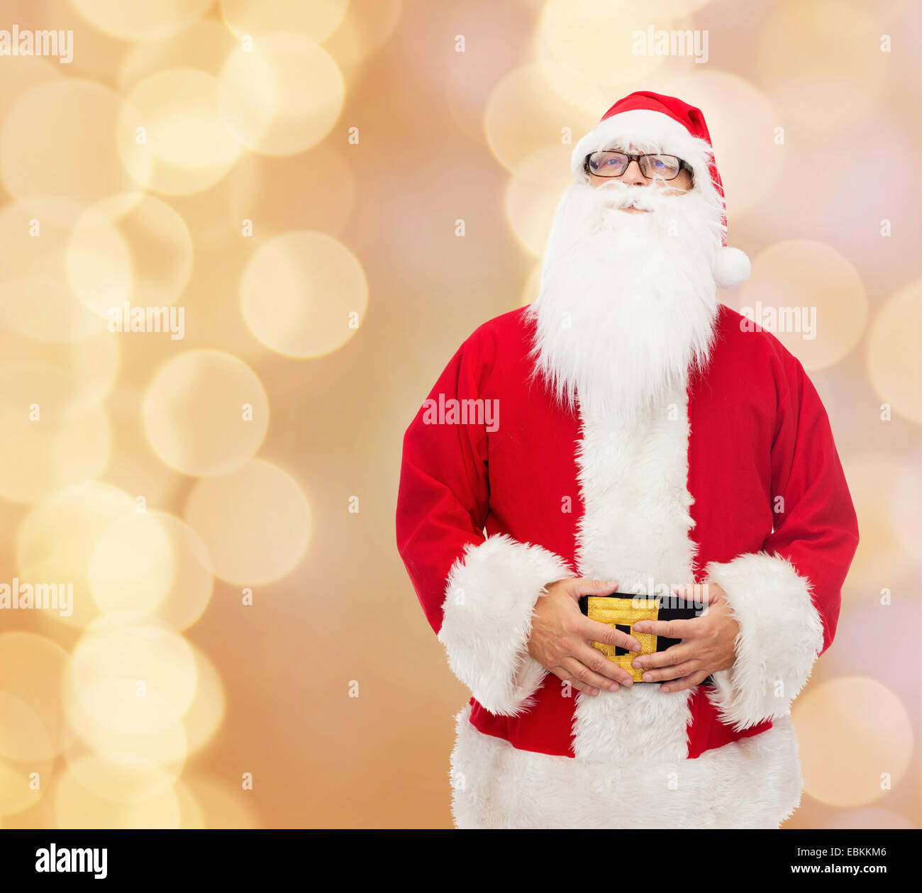 man in costume of santa claus Stock Photo - Alamy
