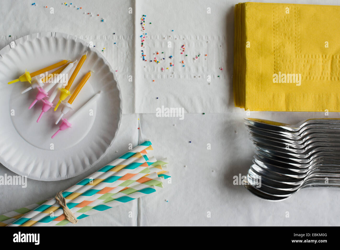 Birthday preparation hi-res stock photography and images - Alamy