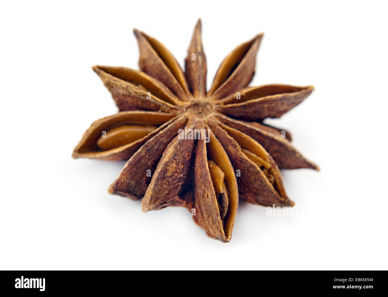 anise close up isolated on white background Stock Photo - Alamy