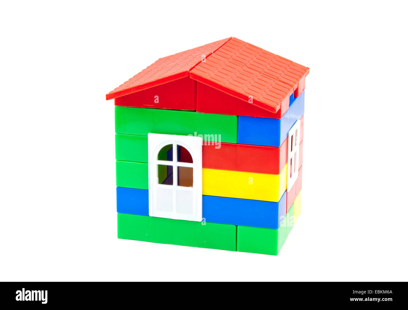 Toy, children's house. Concept Stock Photo - Alamy
