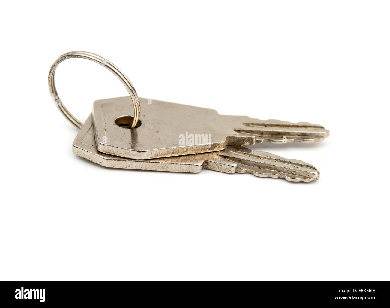 the keys are isolated on a white background Stock Photo - Alamy