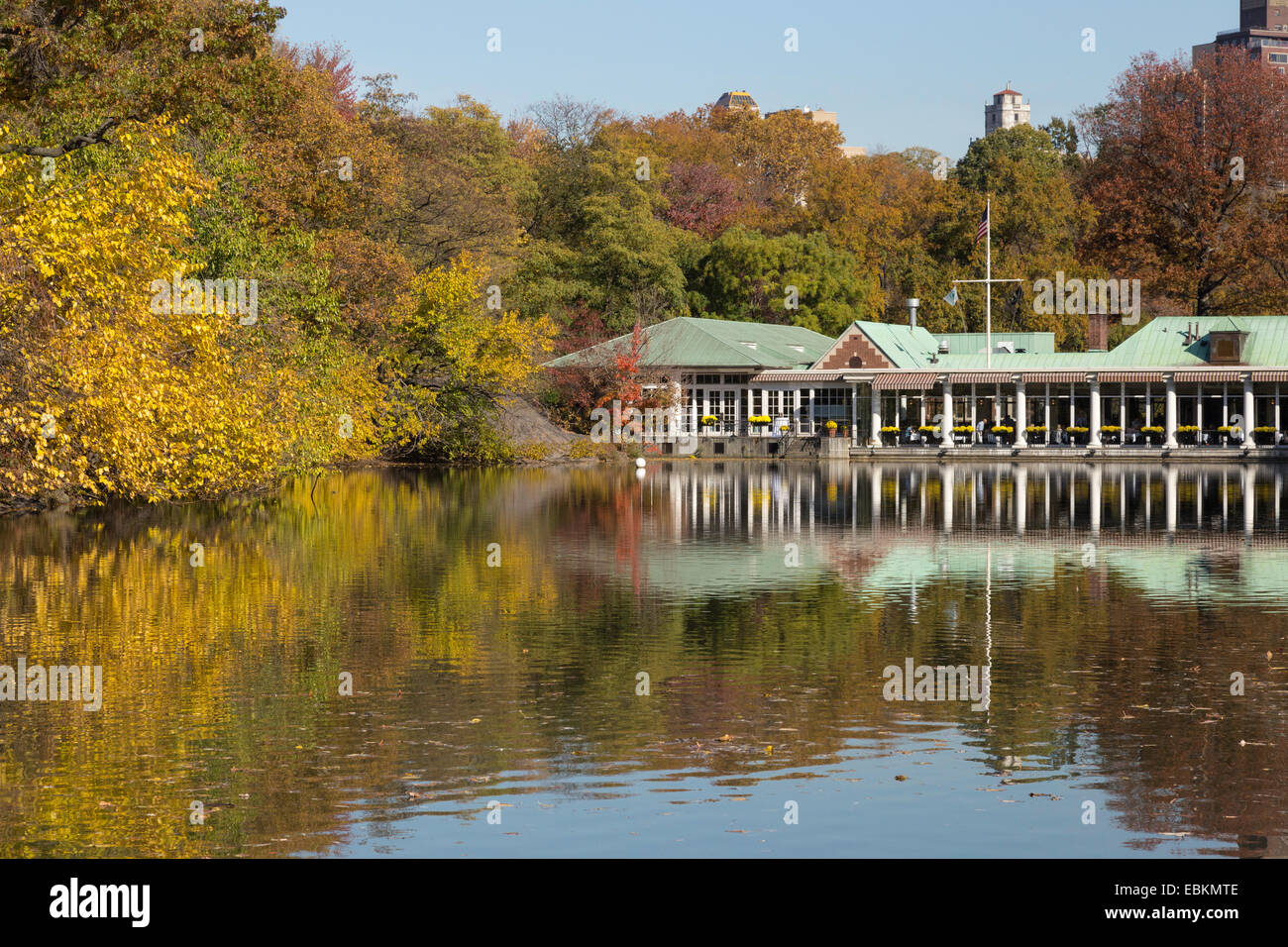 The Loeb Boathouse, Central Park, NYC Stock Photo - Alamy