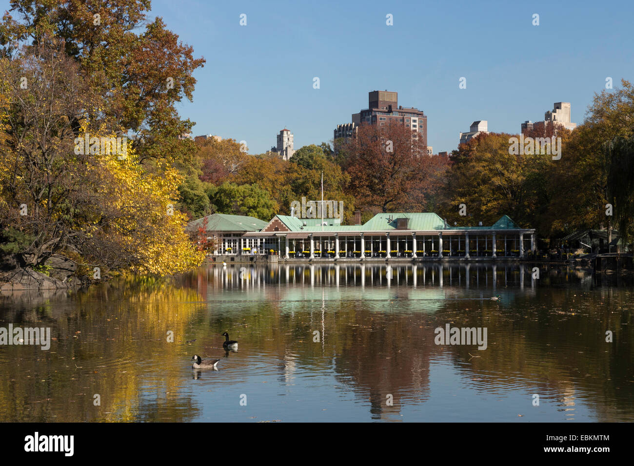 The Loeb Boathouse, Central Park, NYC Stock Photo - Alamy