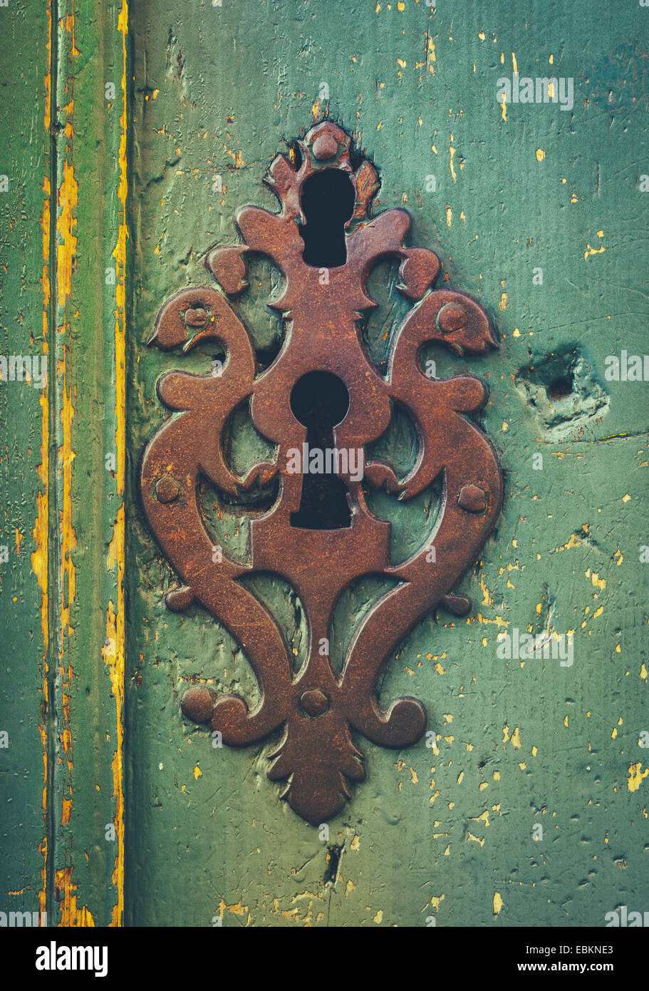 Old keyhole hi-res stock photography and images - Alamy