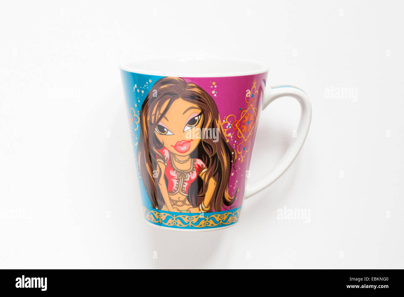 Bratz mug isolated on white background Stock Photo - Alamy