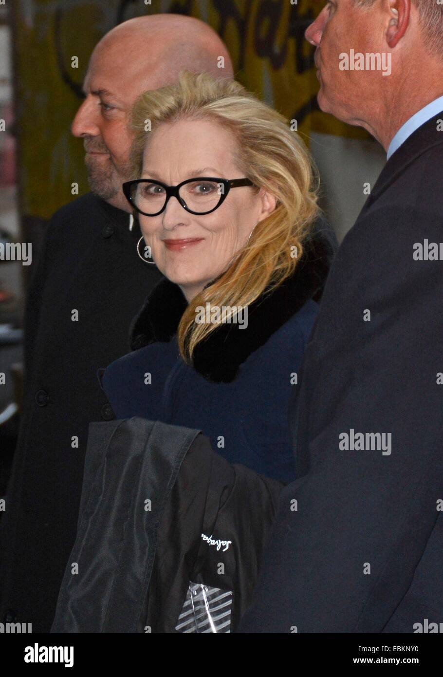 New York, USA. 02nd Dec, 2014. Meryl Streep out and about for Celebrity ...