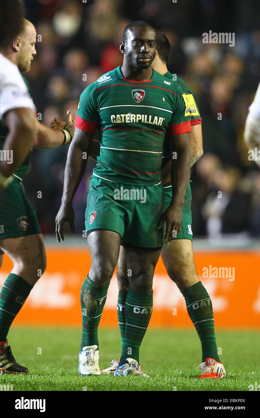 Leicester, UK. 29th Nov, 2014. Aviva Premiership Rugby. Leicester ...