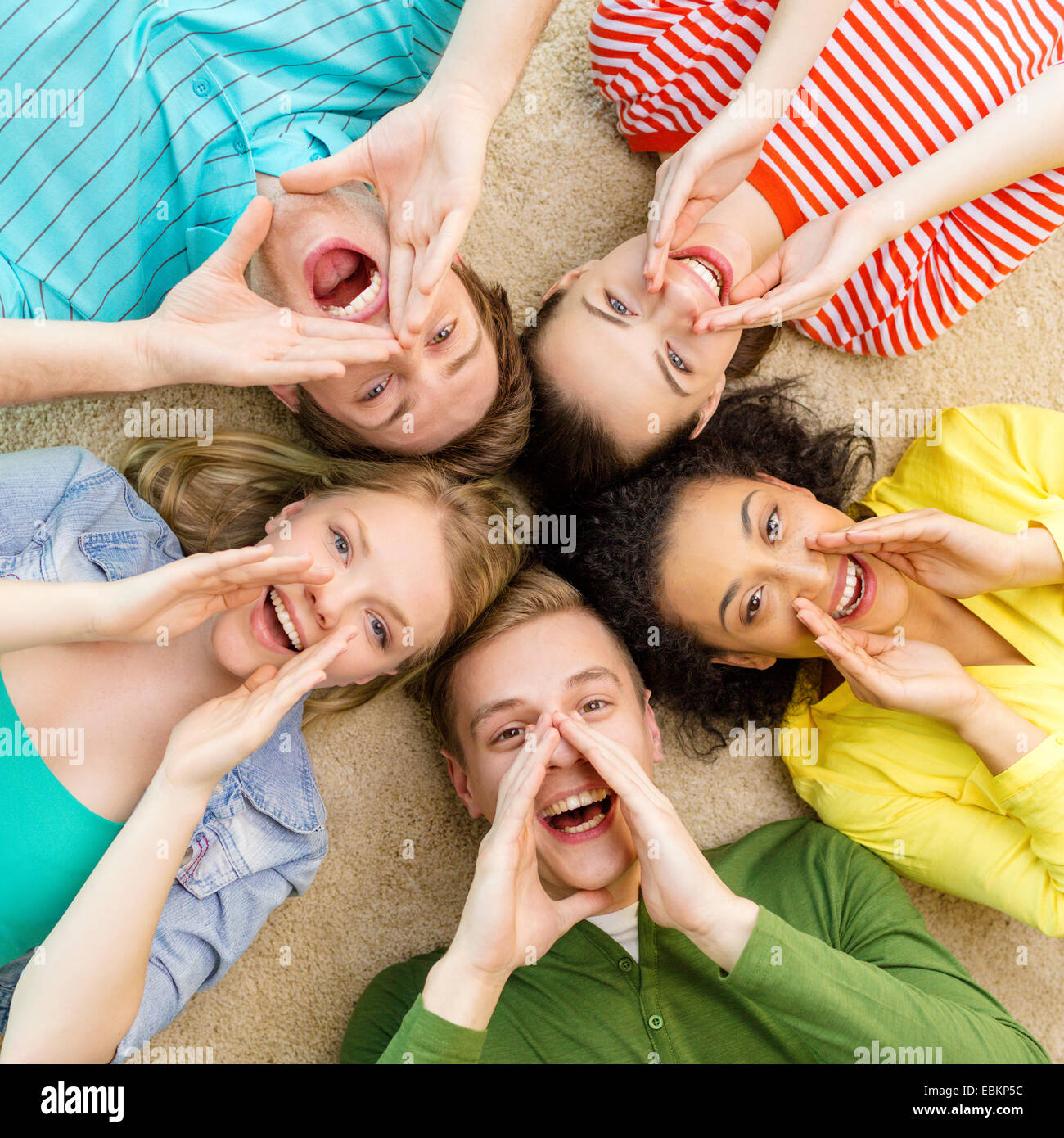 Lying circle hi-res stock photography and images - Alamy