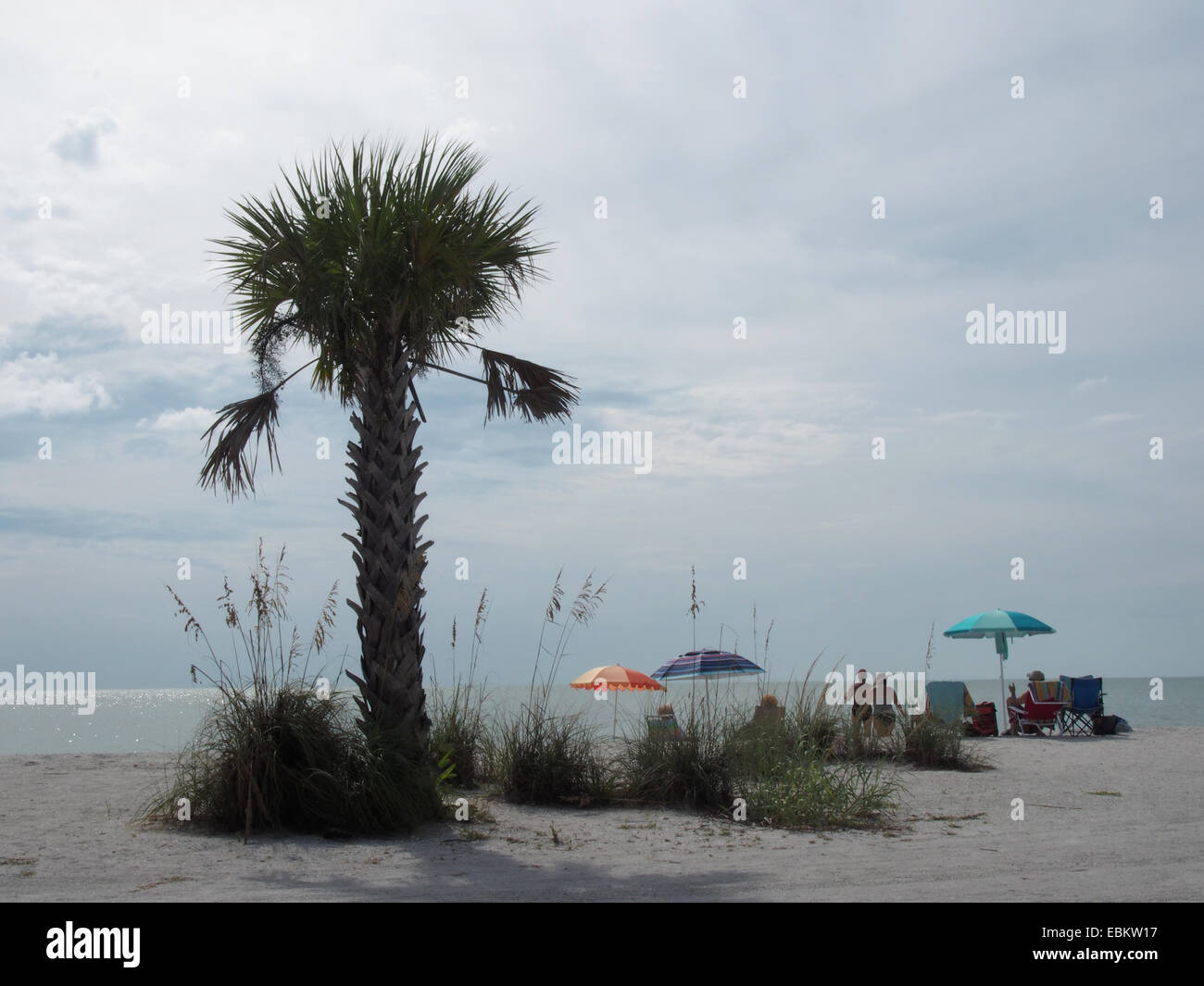 Beach scenery at Lovers Key State Park, Fort Myers, Florida, USA ...