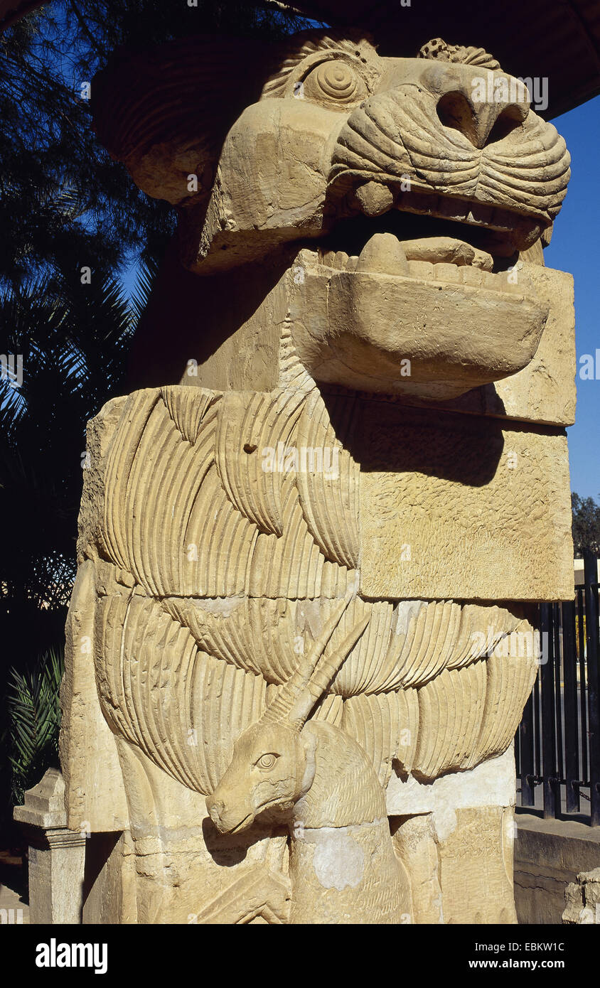 Temple of allat lion hi-res stock photography and images - Alamy