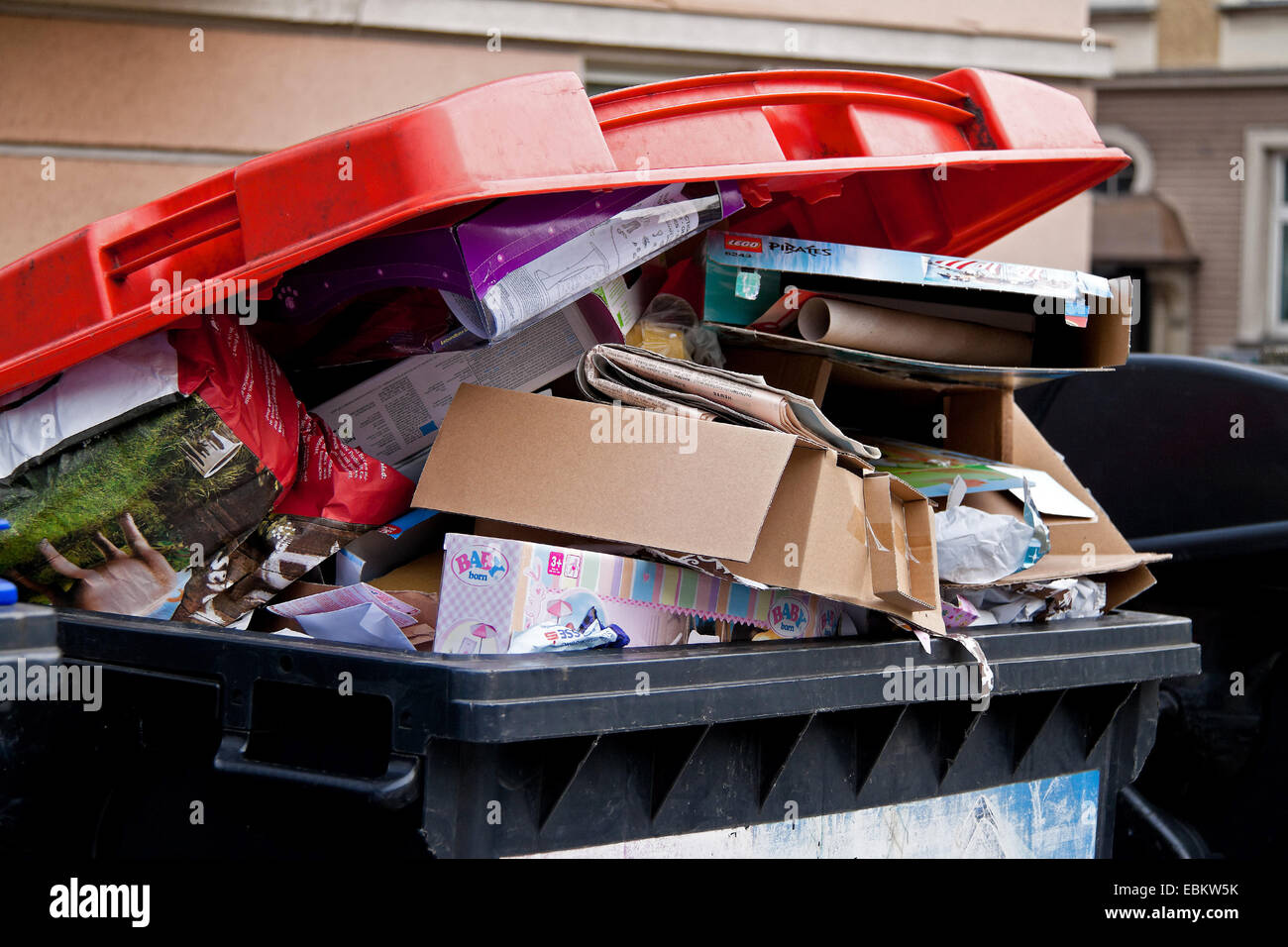 Waste paper collection hi-res stock photography and images - Alamy