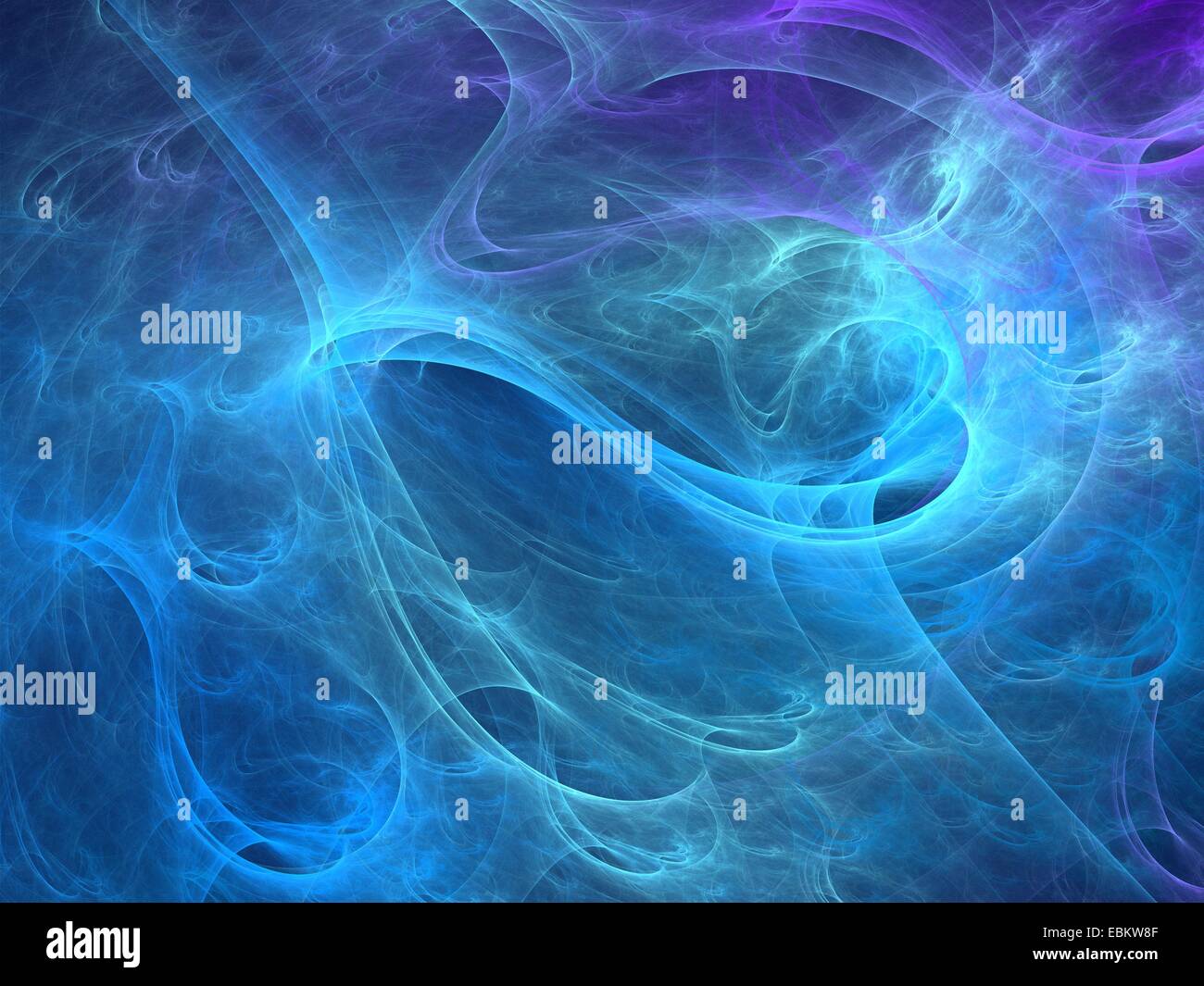 Abstract shapes made of fractal textures Stock Photo - Alamy