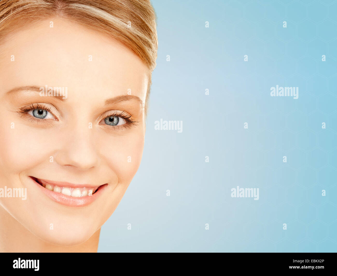 beautiful young woman face Stock Photo - Alamy