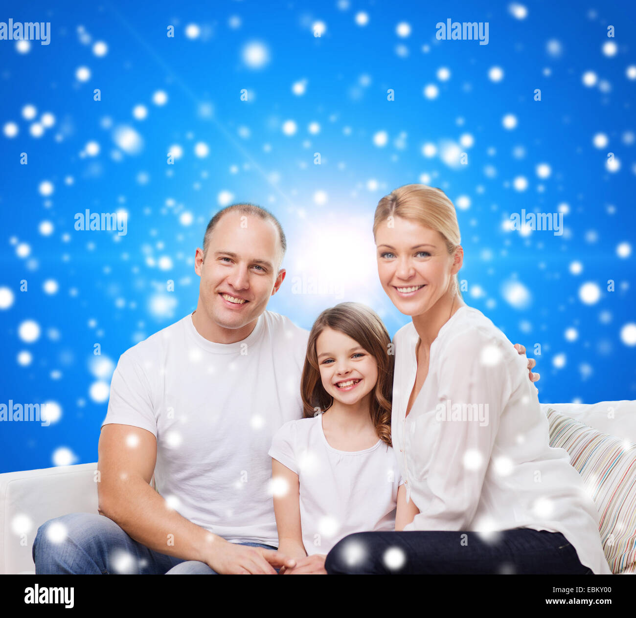 happy family at home Stock Photo - Alamy