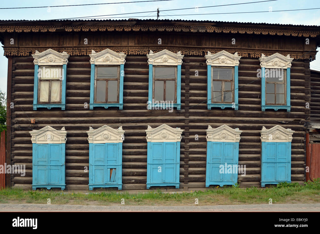 Russia house hi-res stock photography and images - Alamy