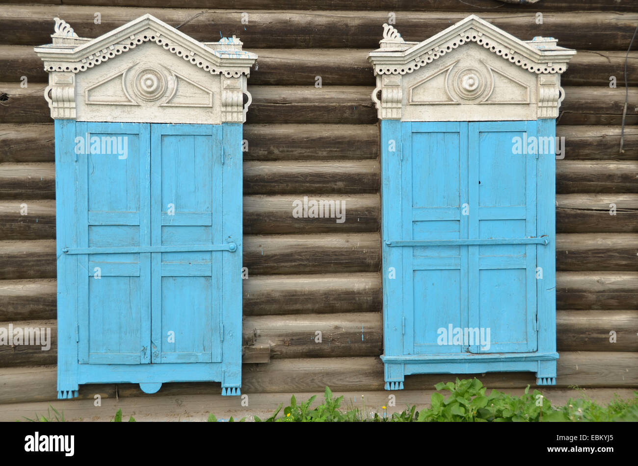 Traditional siberian architecture hi-res stock photography and images ...
