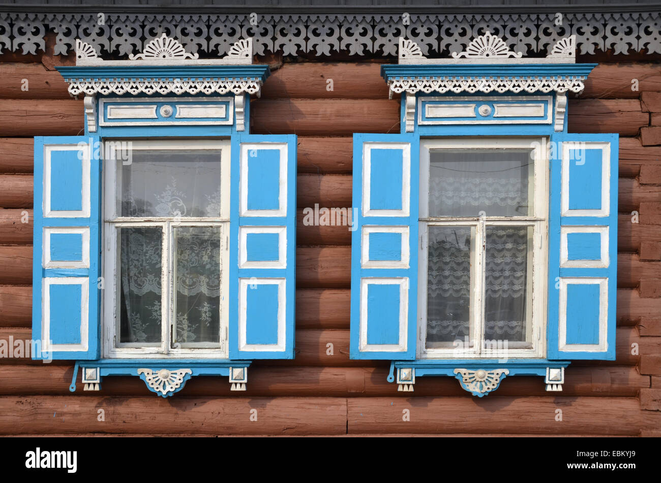 Siberian cabin hi-res stock photography and images - Alamy